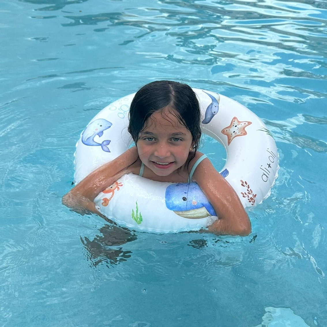 Ali+Oli Junior Swim Ring Pool Float (Undersea)