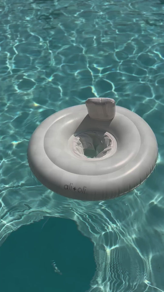 Ali+Oli Baby Swim Seat Ring Pool Float (Checkers)